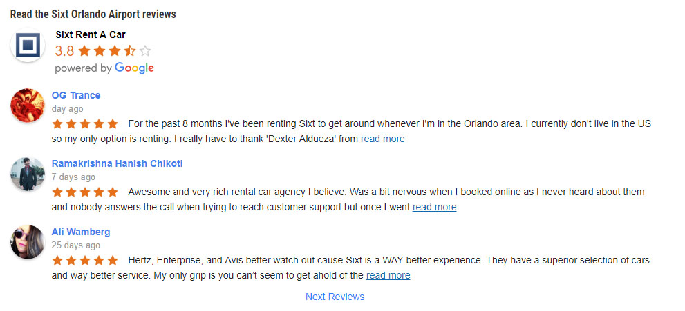 How to Leave a Google Review for SIXT Rent a Car ⭐⭐⭐⭐⭐